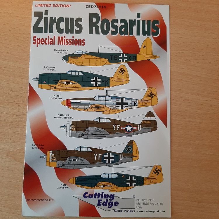 D 146 ... Zircus Rosarius Spez. Missions ... Modelworks (Neu (gemäss ...