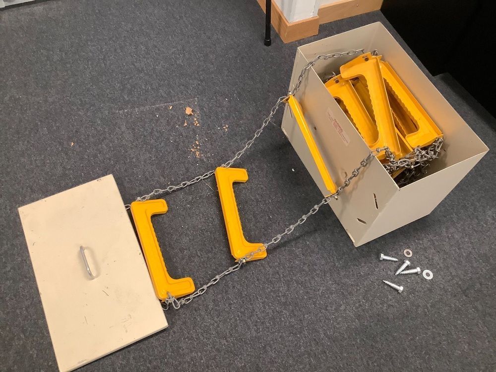 Emergency ladder 7M / Ladder in a box (Gebraucht) in Bern für CHF 15 ...