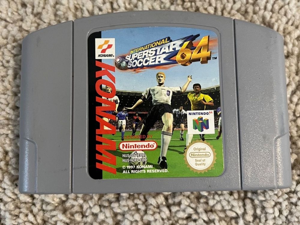 Konami International Superstar Soccer 64 für Nintendo 64 N64 | Kaufen ...