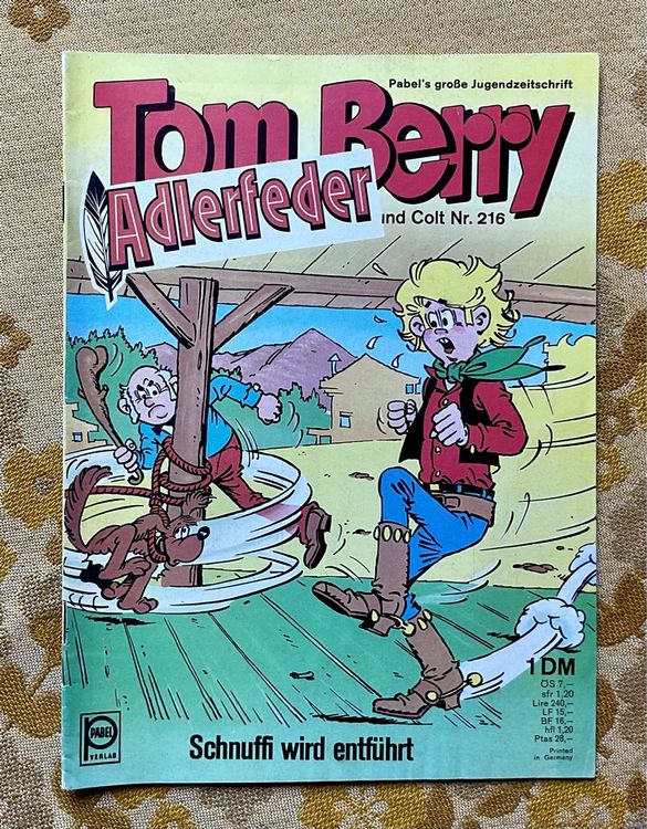 Tom Berry Heft Nr 216 von 1972 ? (Gebraucht) in Endingen für CHF 2 – mit Lieferung auf Ricardo ...