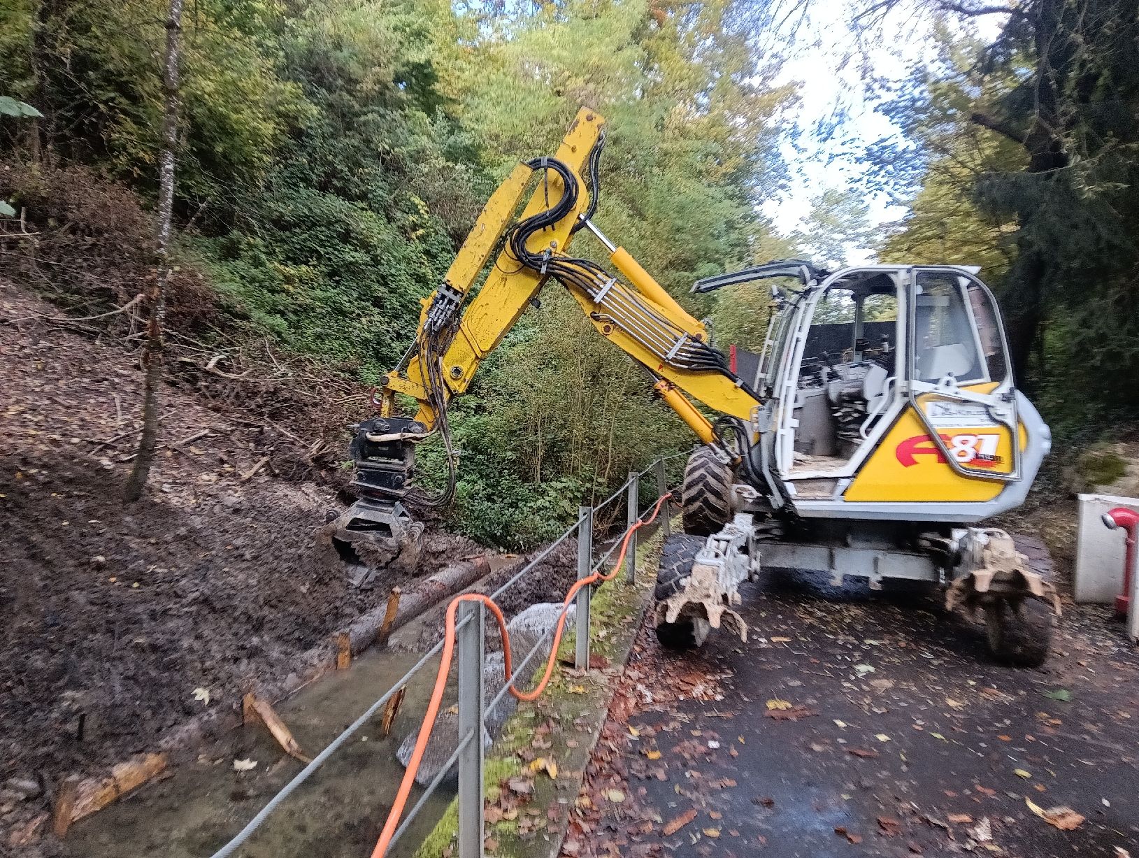 Menzi Muck A81 (Gebraucht) in Sarmenstorf für CHF 45000 – nur Abholung ...