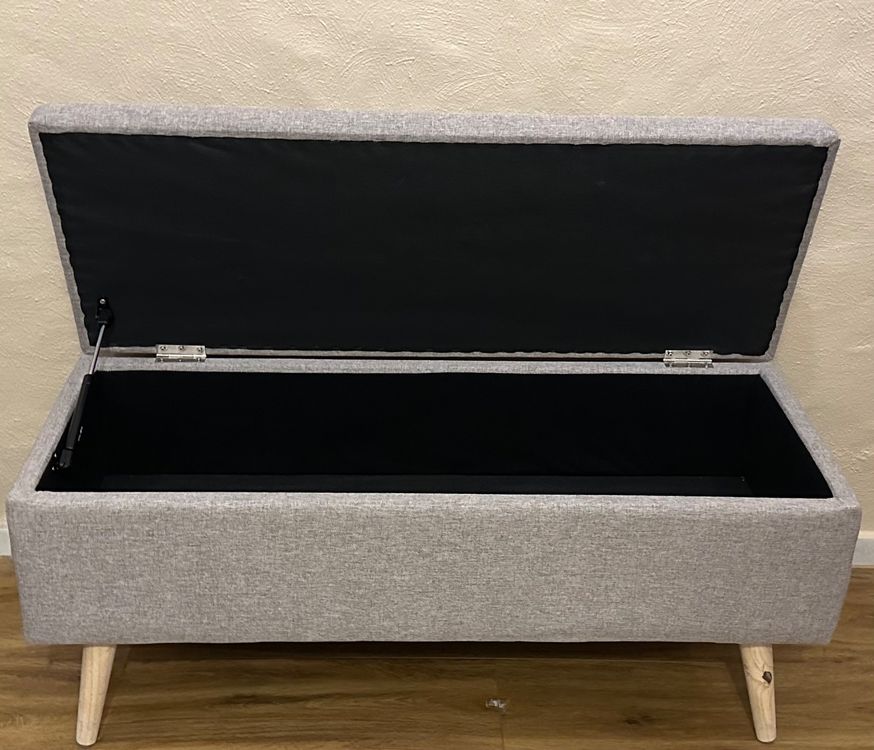 Grey Vintage chest bench/trunk w great storage compartment | Kaufen auf ...