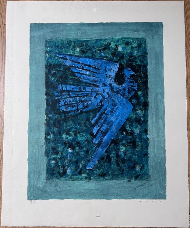 Hermann Alfred SIGG 1963 Original Lithografie handsigniert | Kaufen auf ...