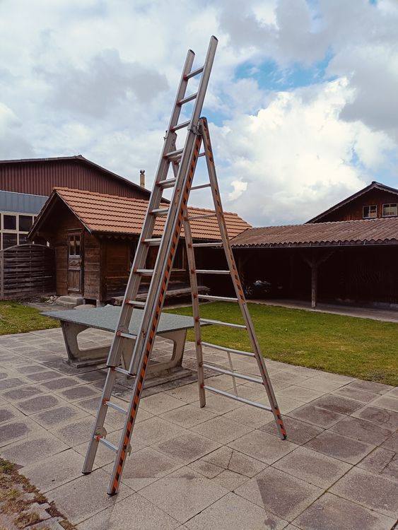 Mehrzweckleiter Alu 3x10 Sprossen (Gebraucht) in Schliern b. Köniz für ...