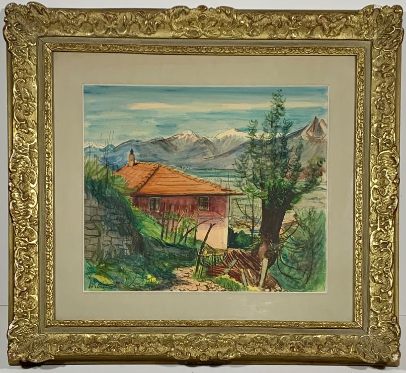 Fritz Zbinden (1896-1958) Aquarell (Gebraucht) in Root für CHF 95 – mit ...