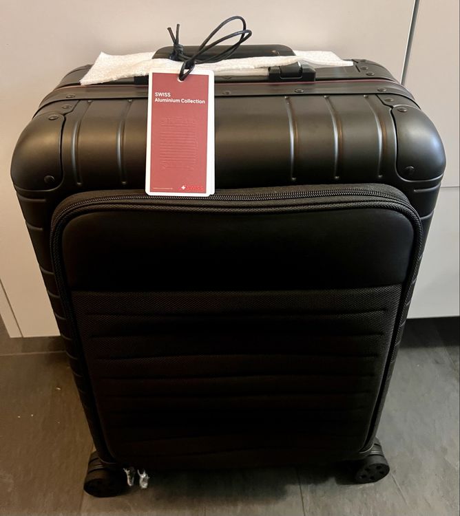 Swiss Aluminium Kabinen-Koffer / Front Pocket Trolley (Neu (gemäss ...
