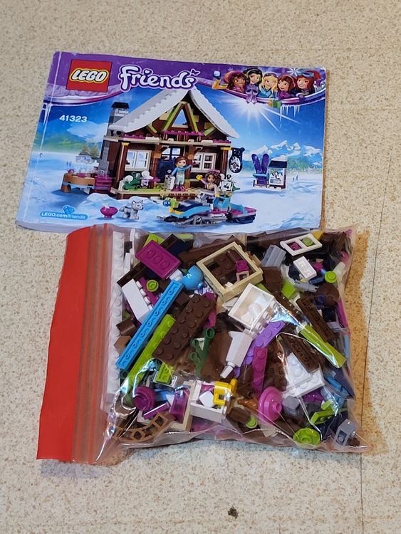 Lego 41323 Friends Chalet im Wintersportort (Gebraucht) in Ettiswil für ...