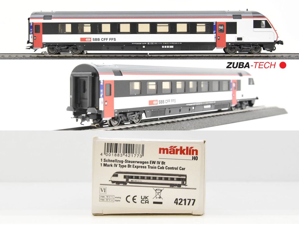 Märklin 42177 Steuerwagen Bt SBB H0 WS mit OVP (Gebraucht) in St. Gallen für CHF 91 – mit ...