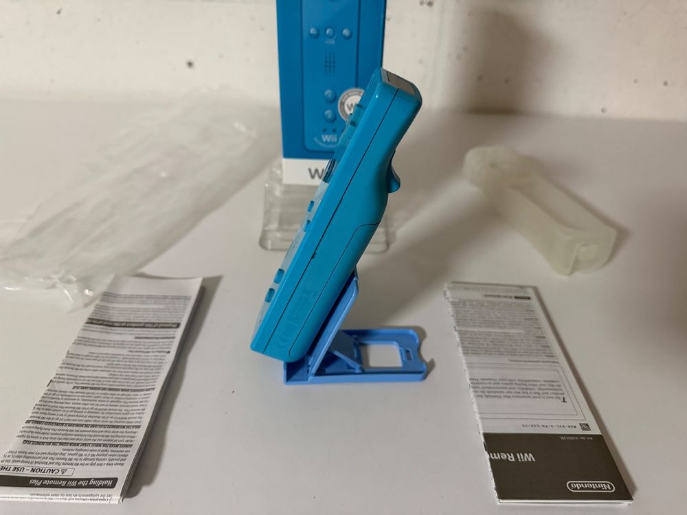 🔥 Nintendo Wii Controller Blau wie neu mit Ovp ab 1.- 🔥 (Neu (gemäss ...