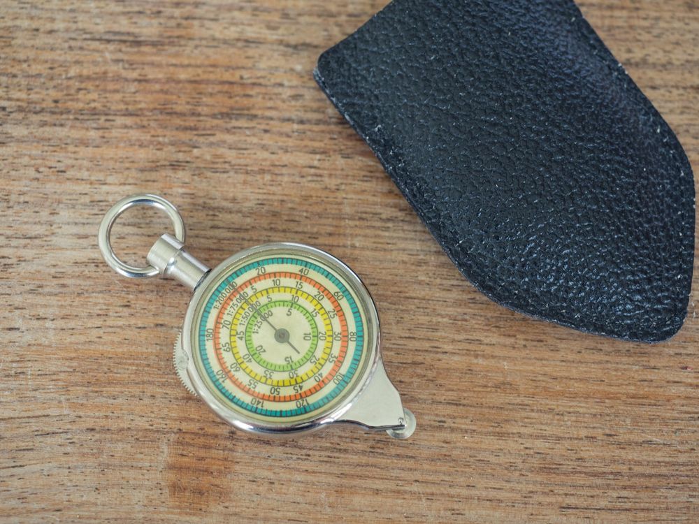Kurvimeter Opisometer Kartenmesser vintage Berge Alp Wandern | Kaufen ...