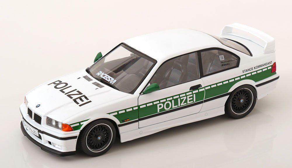 BMW M3 E36 Drift Polizei 1991 weiß/grün 1/18 Solido NEUHEIT | Kaufen ...