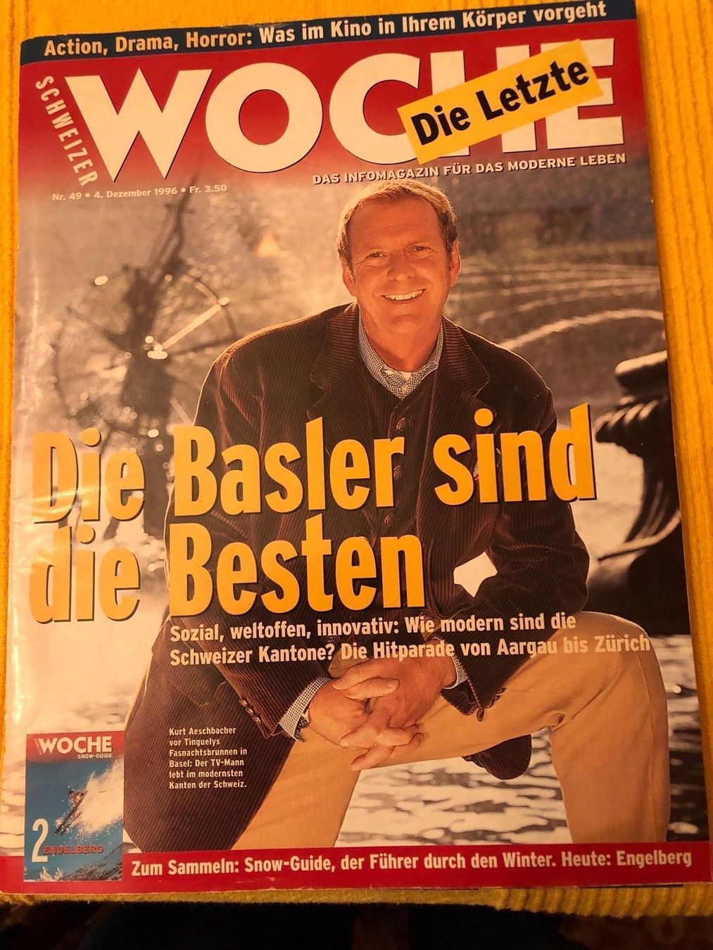 Schweizer Woche - letzte Ausgabe 96 neuwertig/Kurt Aeschbach (Gebraucht ...