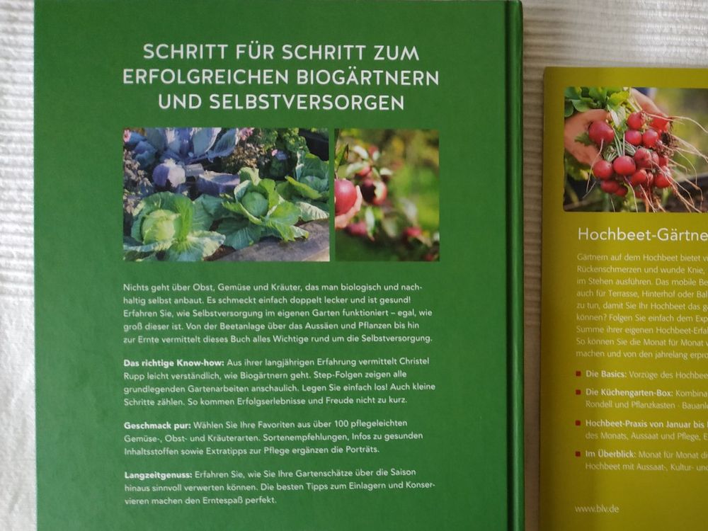 Gärtnern & Ernten 2er Set - Hochbeet gärtnern & Reiche Ernte | Kaufen auf Ricardo