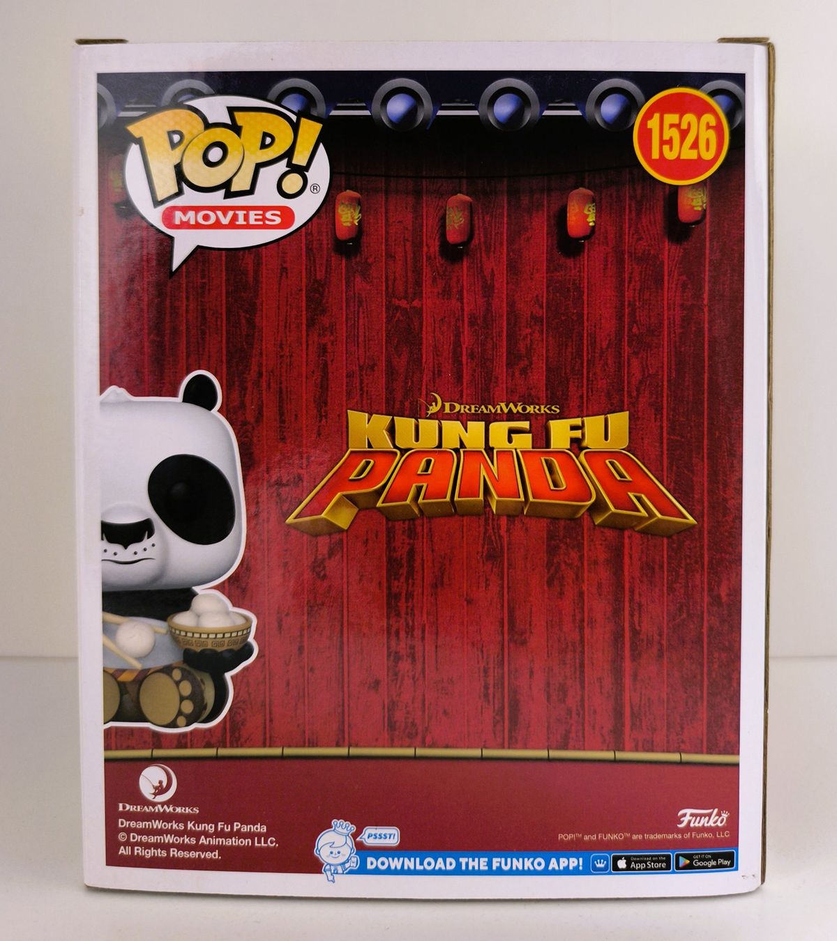 Funko Pop 1526 Kung Fu Panda Po / Expo Limited / 15 cm (Neu und ...