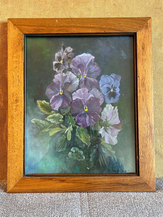 Vintage original Watercolour Painting PETER WOOLLEY | Kaufen auf Ricardo