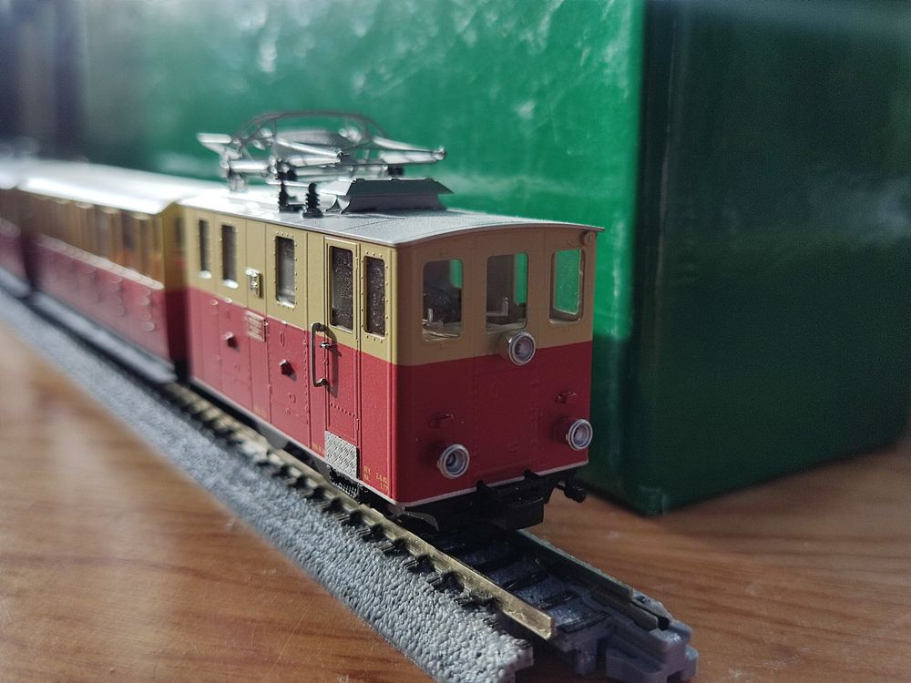 HRF 1839-5 SPB Schynige Platte - He 2/2 14 + B21 + B22 - H0e (Gebraucht ...