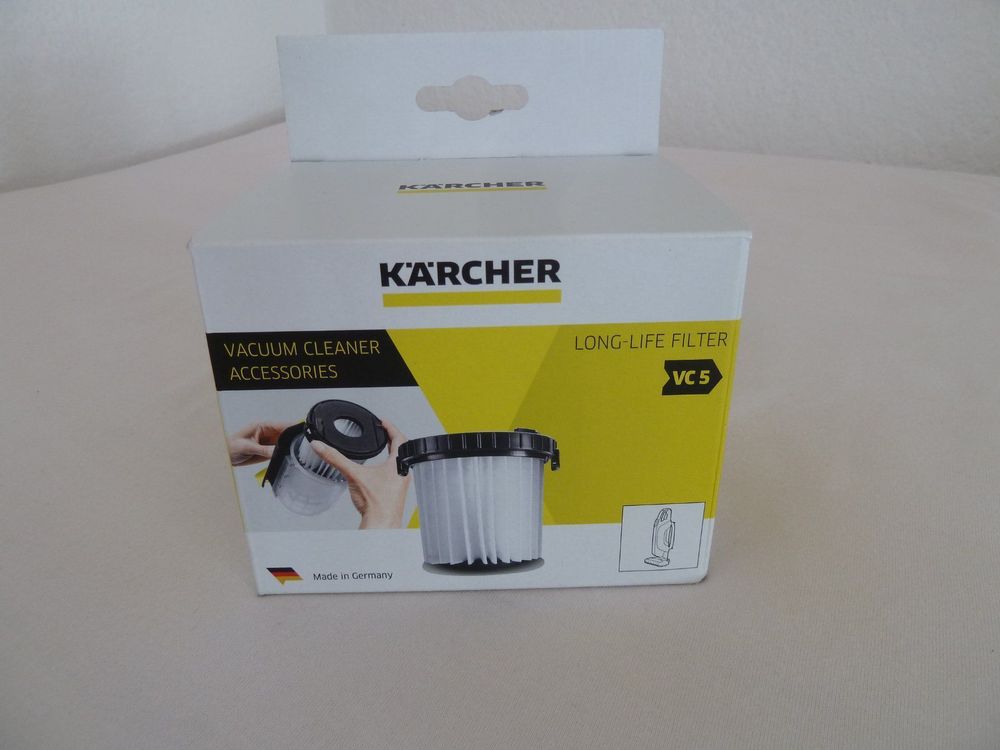 Kärcher Langzeitfilter für Handstaubsauger VC 5 (Neu und ...