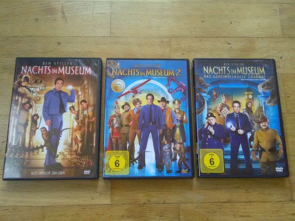 Nachts Im Museum (1-3) Collection (Gebraucht) in st.gallen für CHF 5.5 – mit Lieferung auf ...