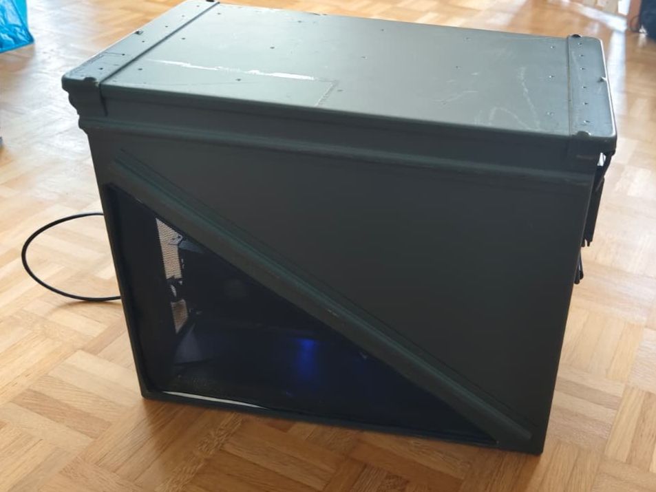 eGPU mit RTX 3080, Unikat aus Munitionskiste, sofort bereit! (Gebraucht ...