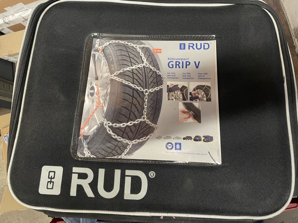 Schneeketten RUD Grip V 4,5-0133 2002733 VW Transporter T6 (Gebraucht) in Riedt b. Erlen für CHF ...