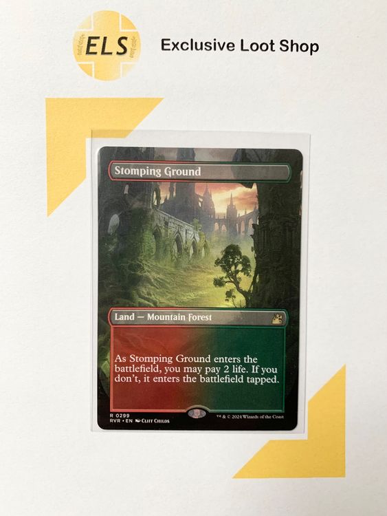 Magic the Gathering Stomping Ground (RVR) EN (Neu (gemäss Beschreibung ...