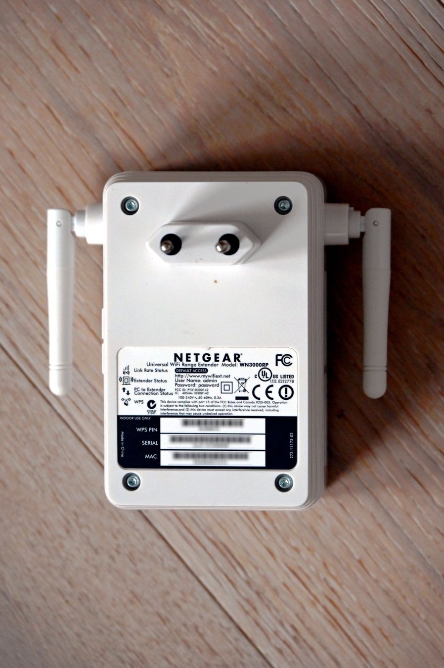 Netgear WiFi Range Extender WN3000RP 2,4 GHz - Top Zustand! (Gebraucht ...