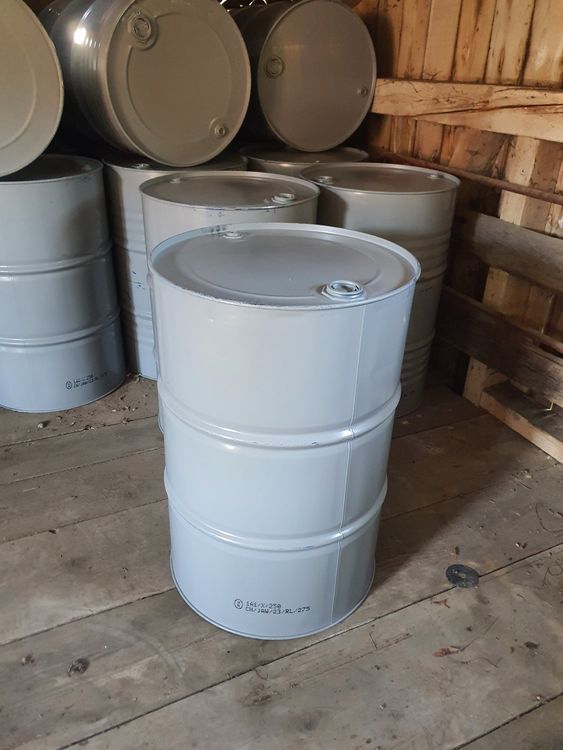Spundstahlfässer 200l UN geprüft für 35.-/Stk | Kaufen auf Ricardo
