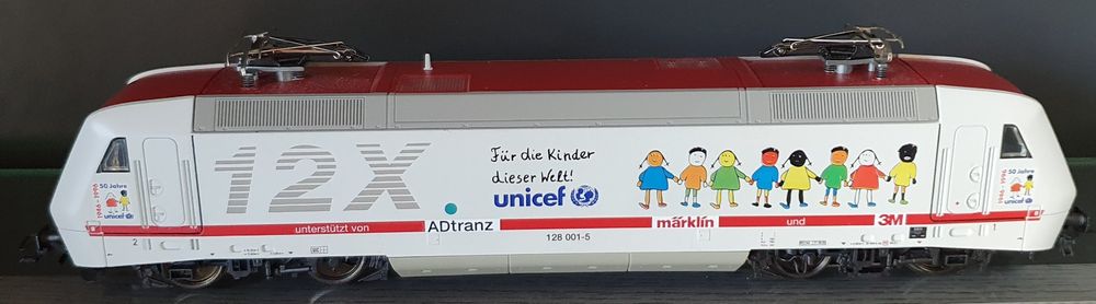 MÄRKLIN: E-LOK 12X UNICEF GUSSMODELL DELTA/DIGITAL (Gebraucht) in ...