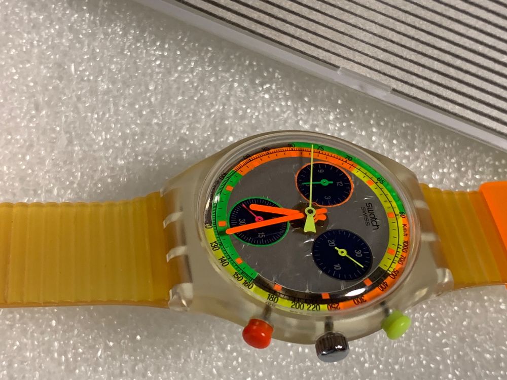 SWATCH *CHRONO* JELLY STAG *SCK104* NEU *1993*SPECIAL DIAL | Kaufen auf ...