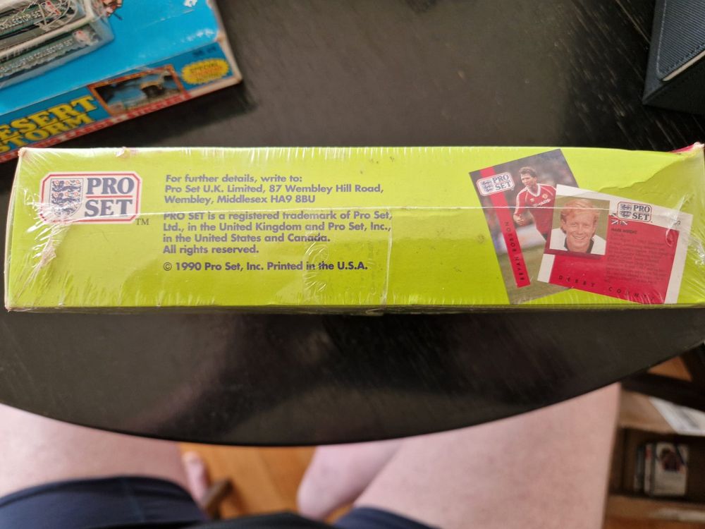 Football Pack de cartes Pro Set de la Premiership 1990 (Neuf avec ...