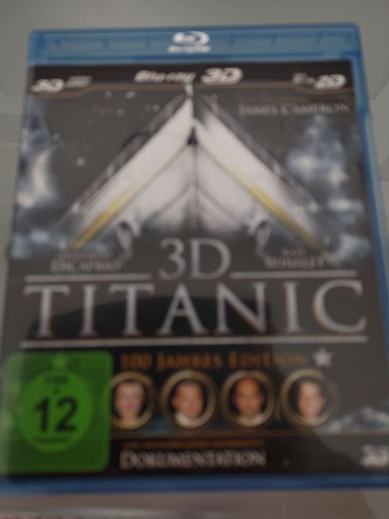 Titanic 3D und 2D Blu-ray (Gebraucht) in Dottikon für CHF 5 – mit Lieferung auf Ricardo kaufen