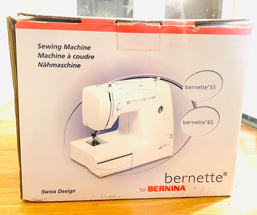 Bernina Nähmaschine Bernette 55 - NEU (Neu (gemäss Beschreibung)) in ...