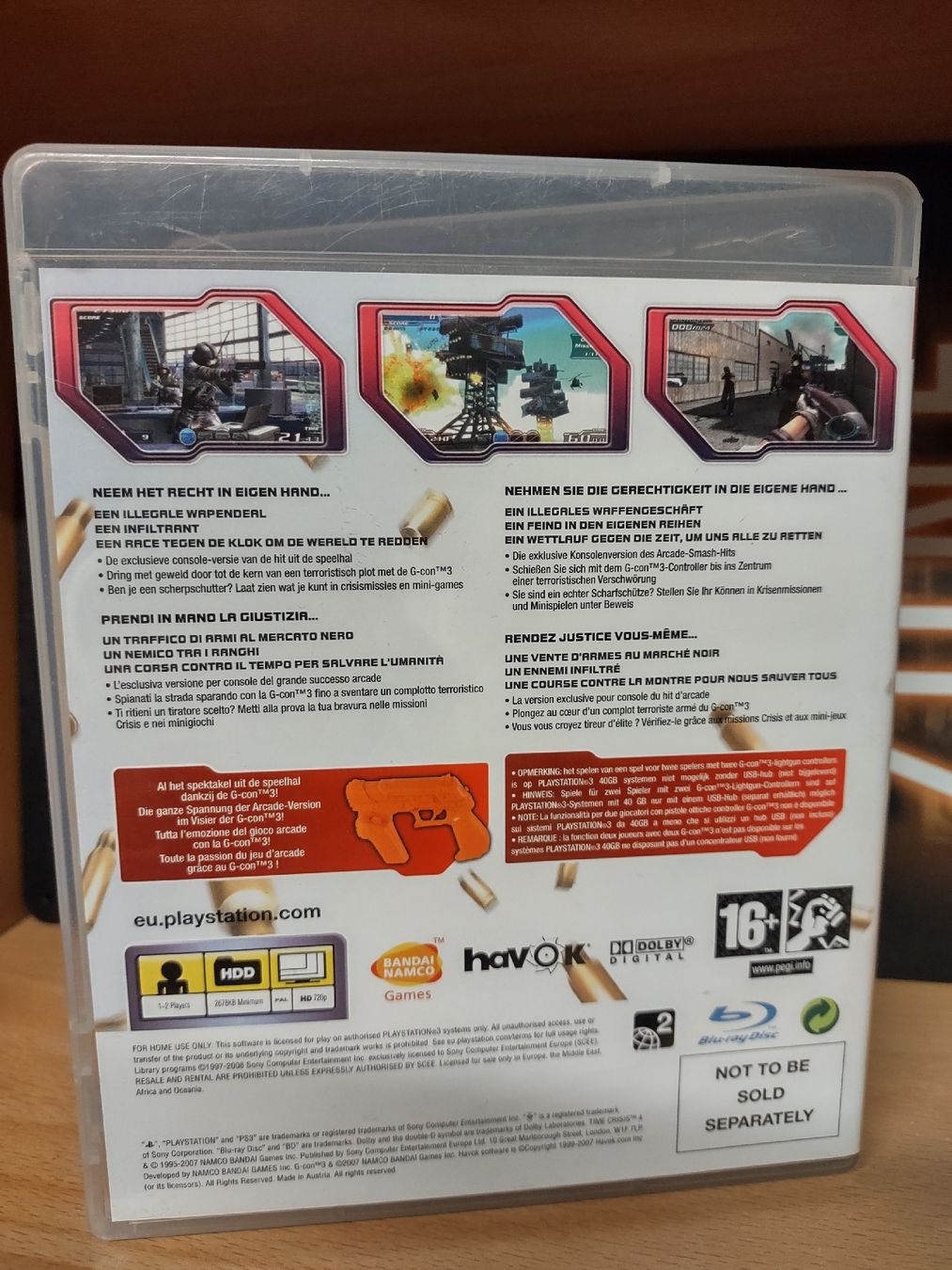 Time Crisis 4 PlayStation 3 (PS3) (D'occasion) à fribourg pour CHF 23 ...