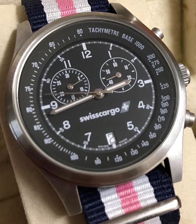 SWISS MADE Chronograph Herrenuhr ( Quartz / 42 mm ) (Neu (gemäss ...