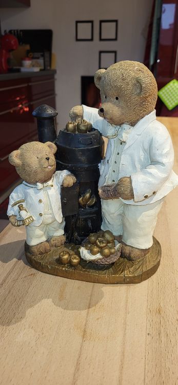 Deko Teddymann mit Sohn für Liebhaber (Gebraucht) in Schweizersholz für ...