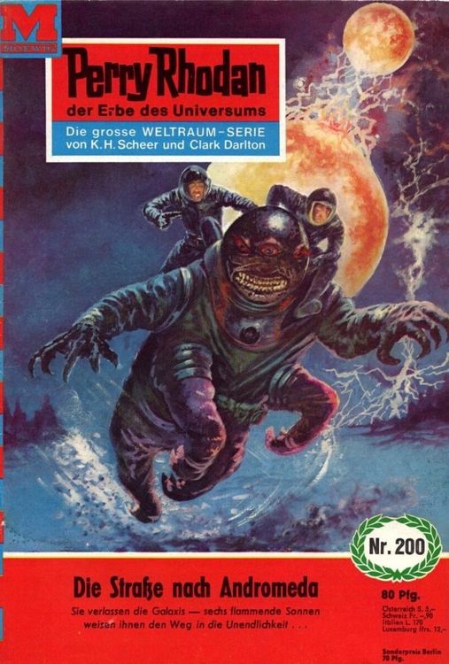 🚀 PERRY RHODAN 1. Auflage # 121 - 240 - TOPP ! 🚀 (Gebraucht) in ...