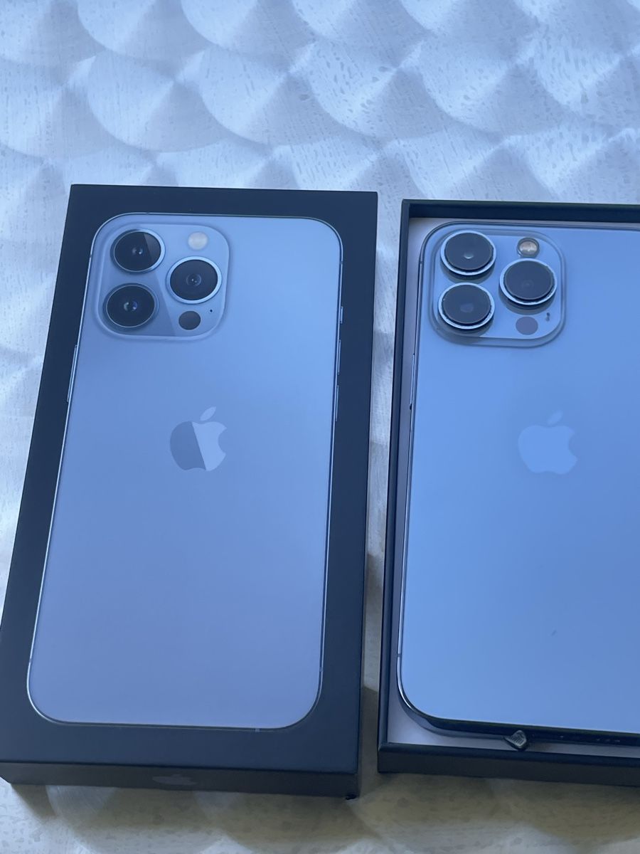iPhone 13 Pro 256GB Sierra Blue mit Zubehoer und Box (Gebraucht) in ...