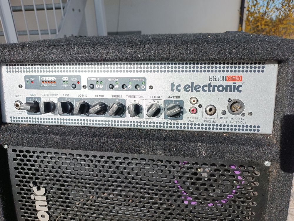 Bassverstärker tc electronic BG500 COMBO | Kaufen auf Ricardo