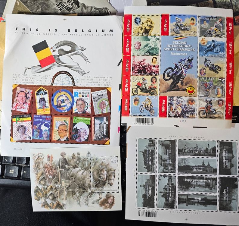 Wunderschne Vignette Fr Belgien Bildernull
