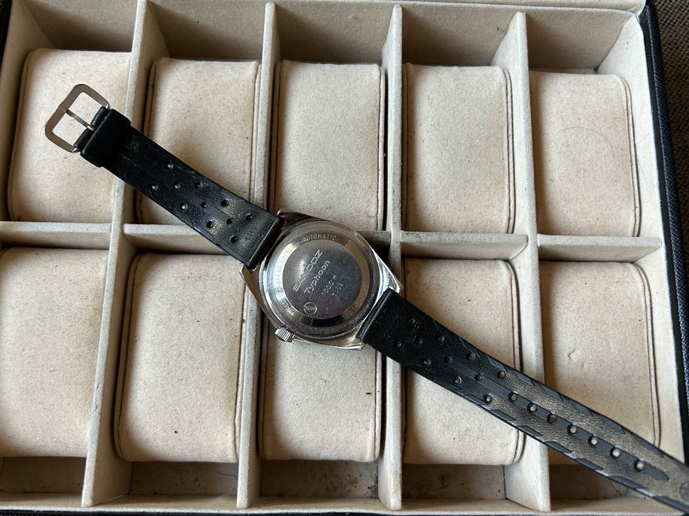 Montre vintage SANDOZ Typhoon 1000M 43mm automatique 1970 (Gebraucht) in Delemont für CHF 822 ...