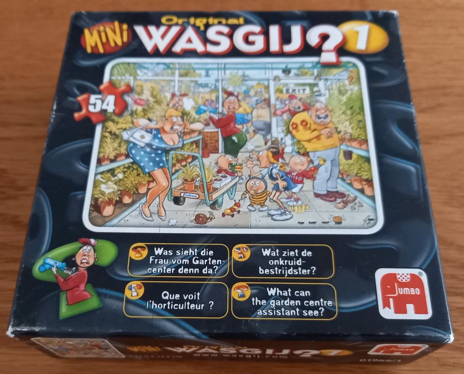 JUMBO MINI *WASGIJ?* KOMPLETT IM FORMAT: 12 X 12 / 17 X 12CM | Comprare ...