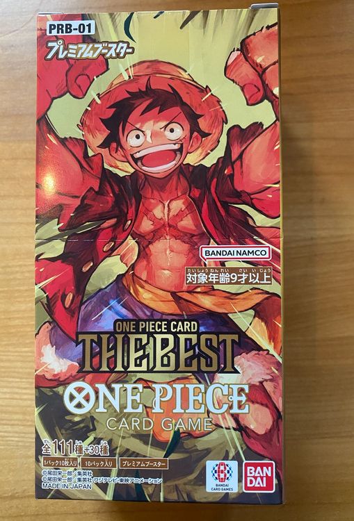 One Piece Box - PRB-01- The Best - Japanese - Boosterbox (Neu und ...