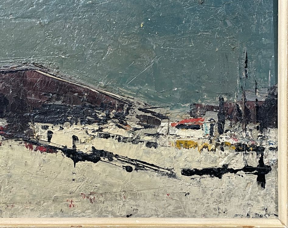 Walter Mafli (1915-2017) Gemälde - Winterlandschaft | Acheter sur Ricardo