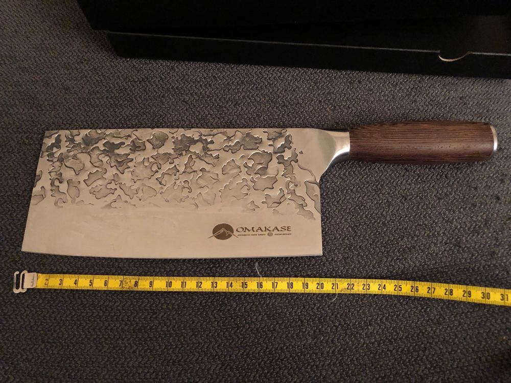 JAPAN OMAKASE HACKMESSER KÜCHENMESSER NR 7 (Neu und originalverpackt ...