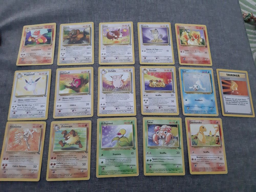 Pokémon cards base set, jungle, fossil,R (Gebraucht) in für CHF 18 ...
