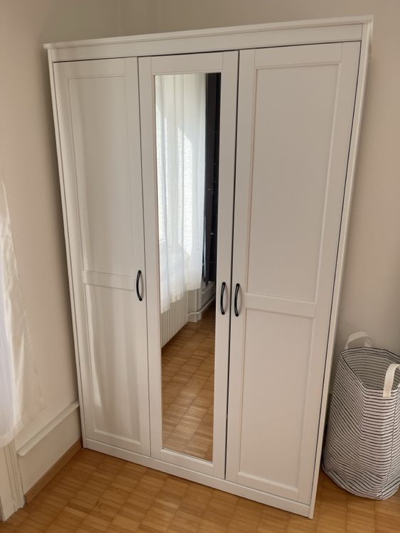 Wunderbar Ikea Kleiderschrank Weiss Mit Spiegel Anleitung Und Bewertungnie5852