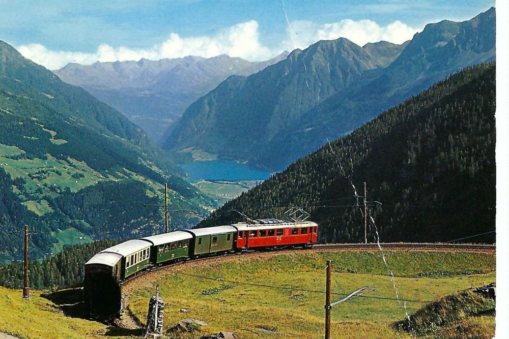 ALP GRÜM Berninapass, Rhätische Bahn, 1972, Puschlav Veltlin (Gebraucht ...