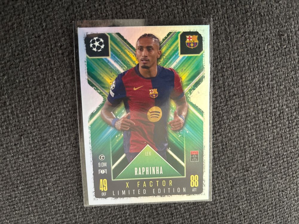 Raphinha - FC Barcelona - Limited Edition Trading Card! (... (Gebraucht ...
