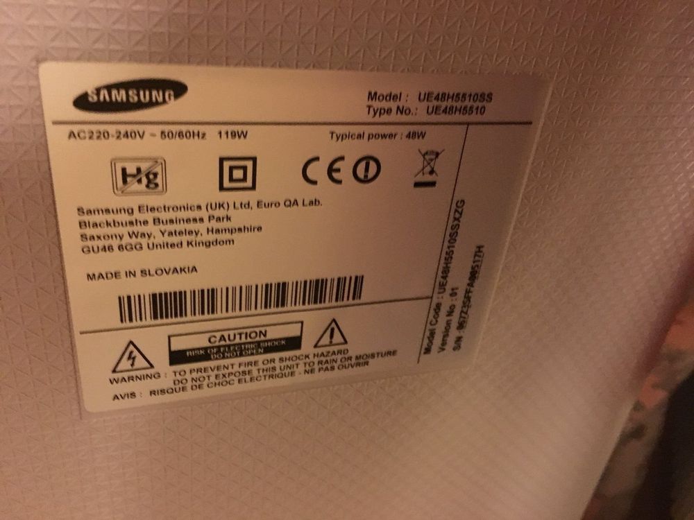 Samsung SMART TV 48" | Kaufen auf Ricardo