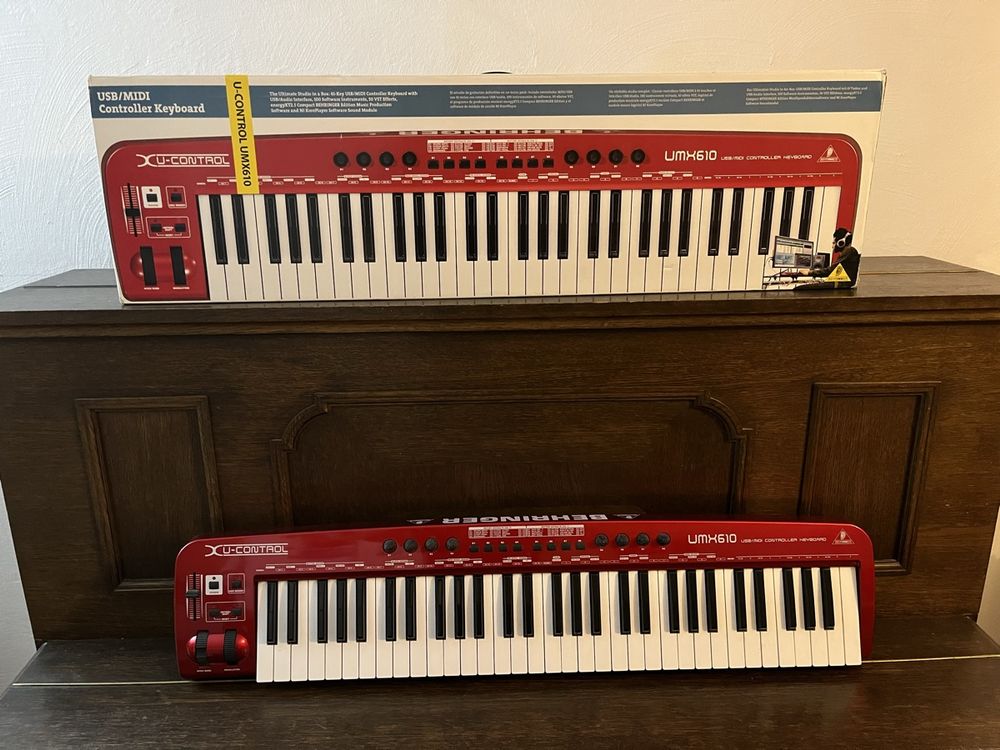 Behringer Umx610 61 Note Controller Keyboard Kaufen Auf Ricardo